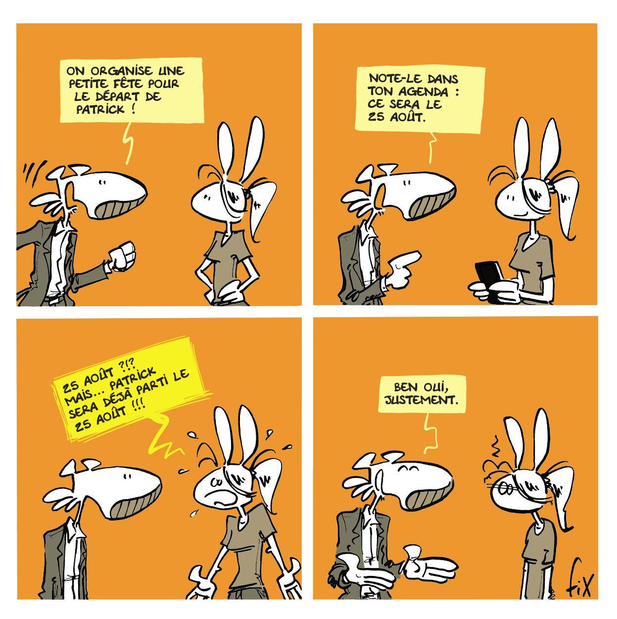 Le pot de départ | Fix